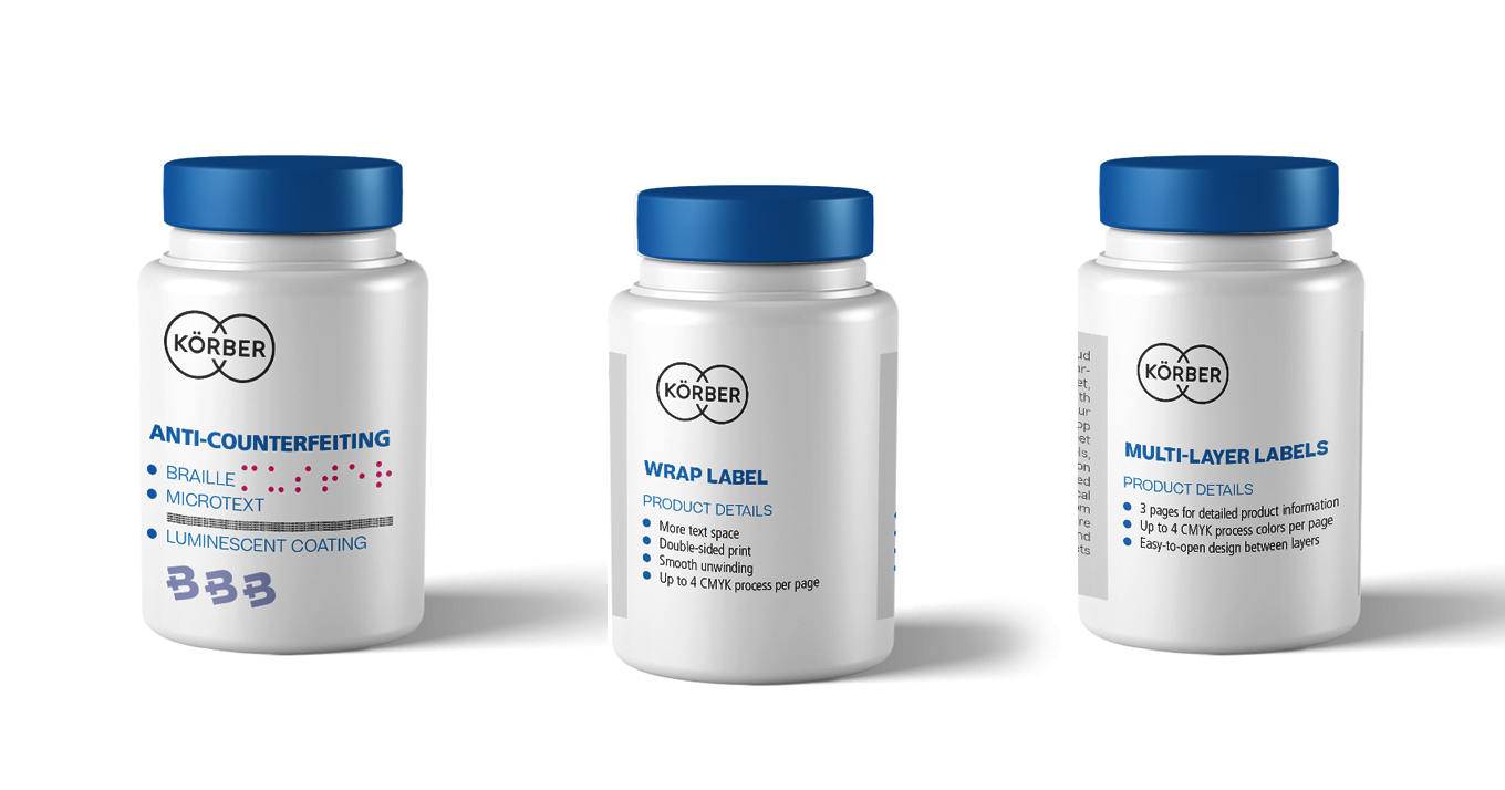 Körber Pharma | Labels and package inserts